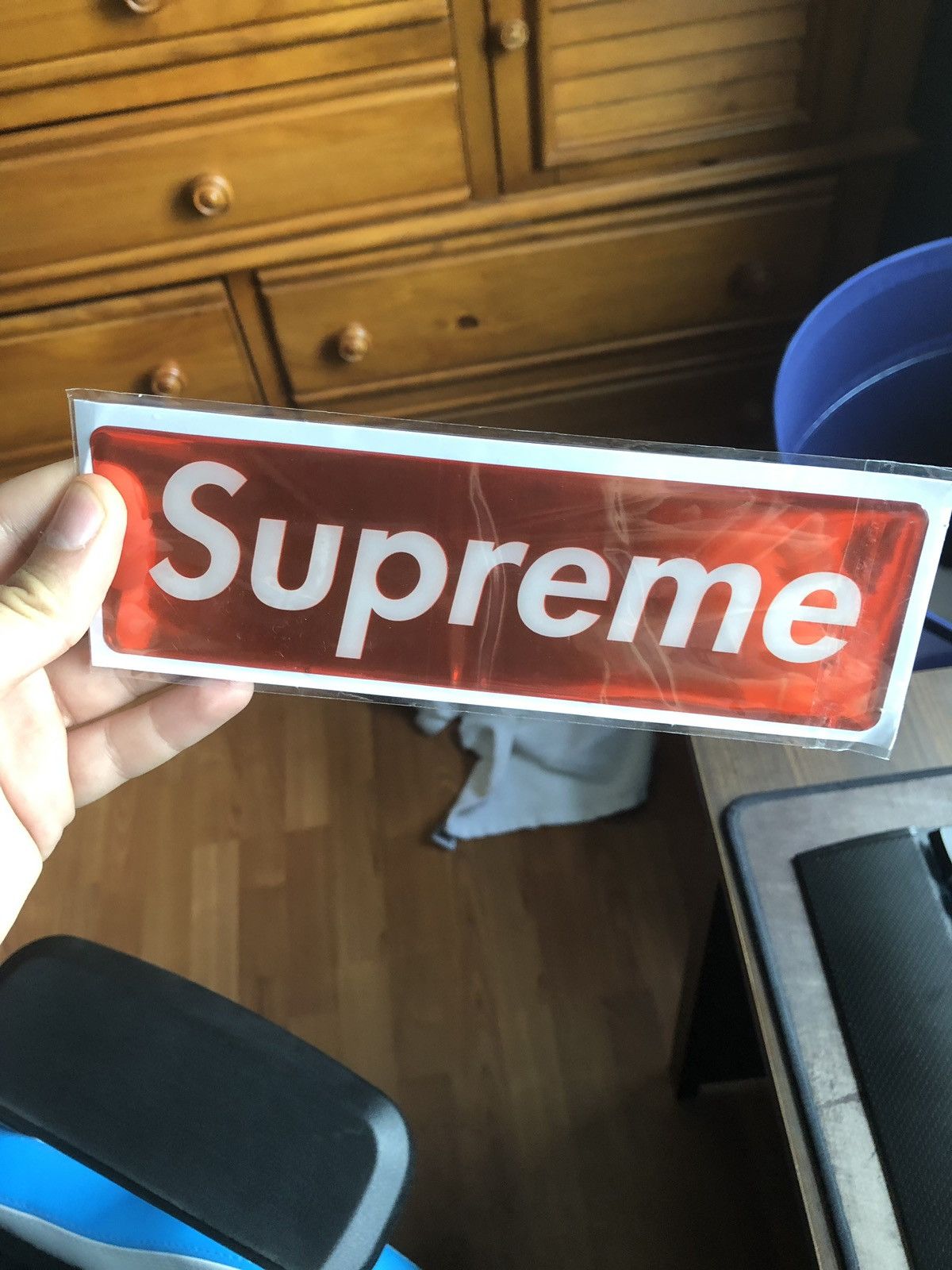 Supreme Supreme Thick Logo Sticker | Grailed