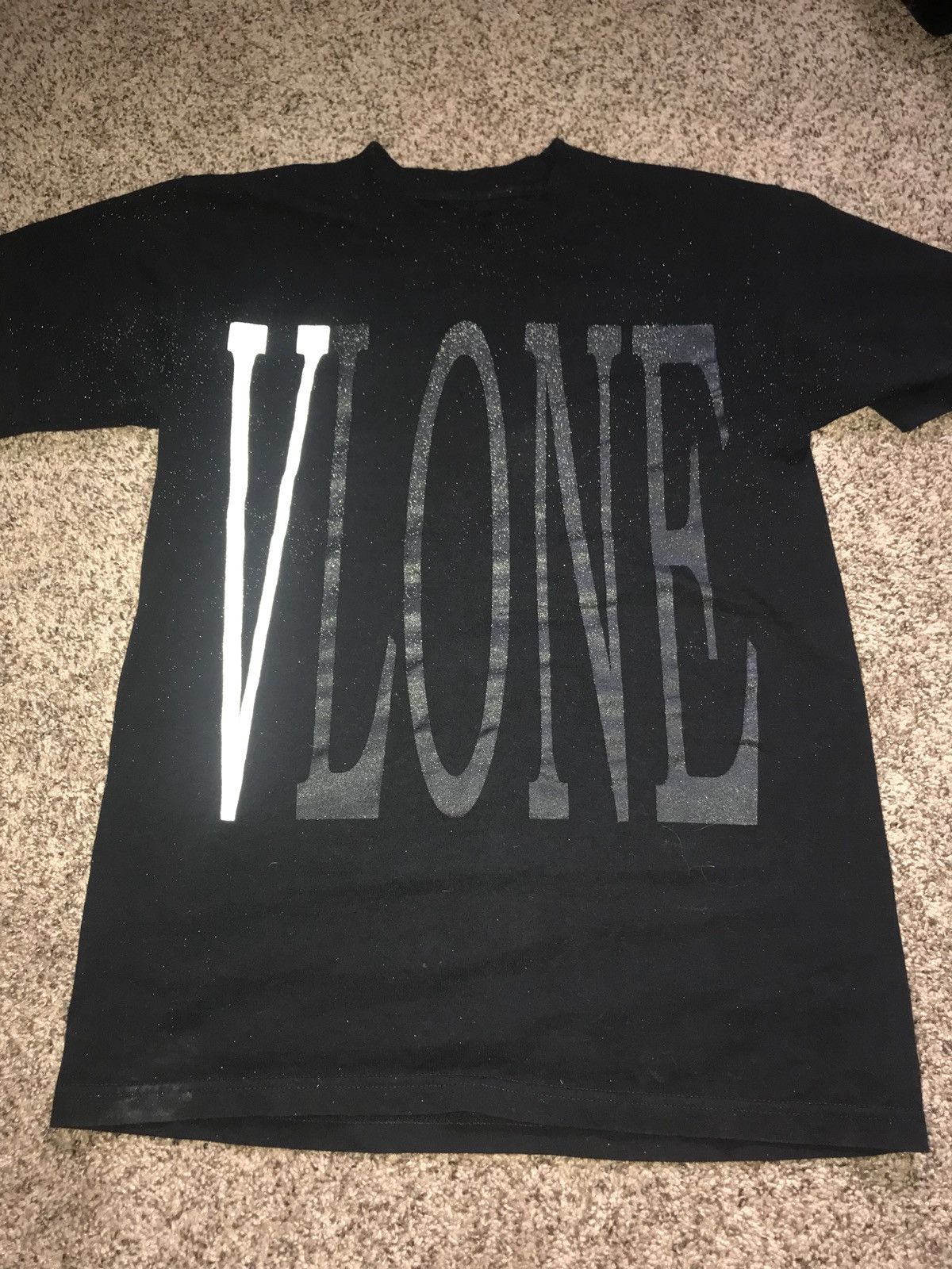 Vlone vlone staple 3m reflective t shirt | Grailed
