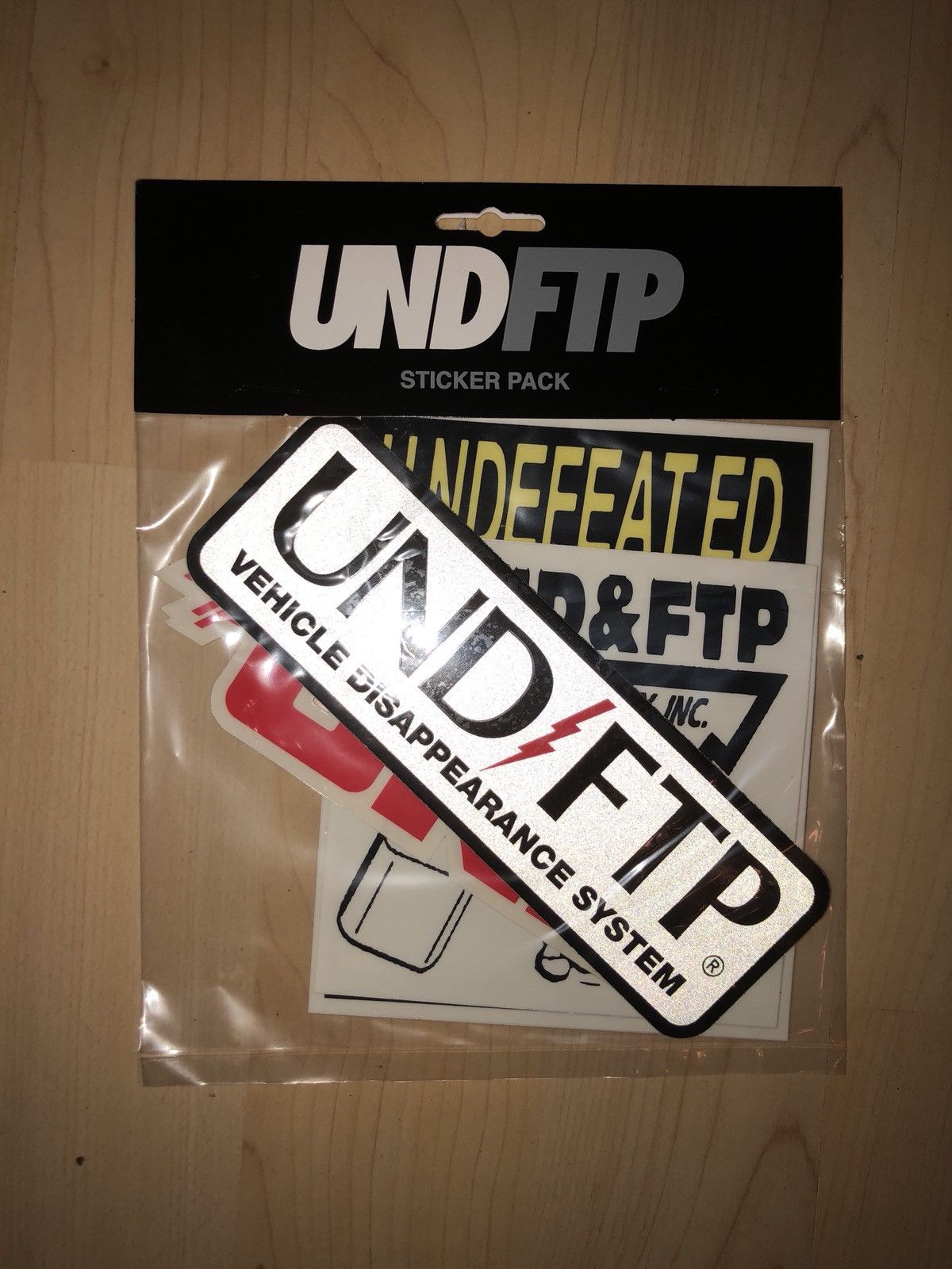 Fuck The Population × Undefeated FTP x Undefeated Sticker Pack | Grailed