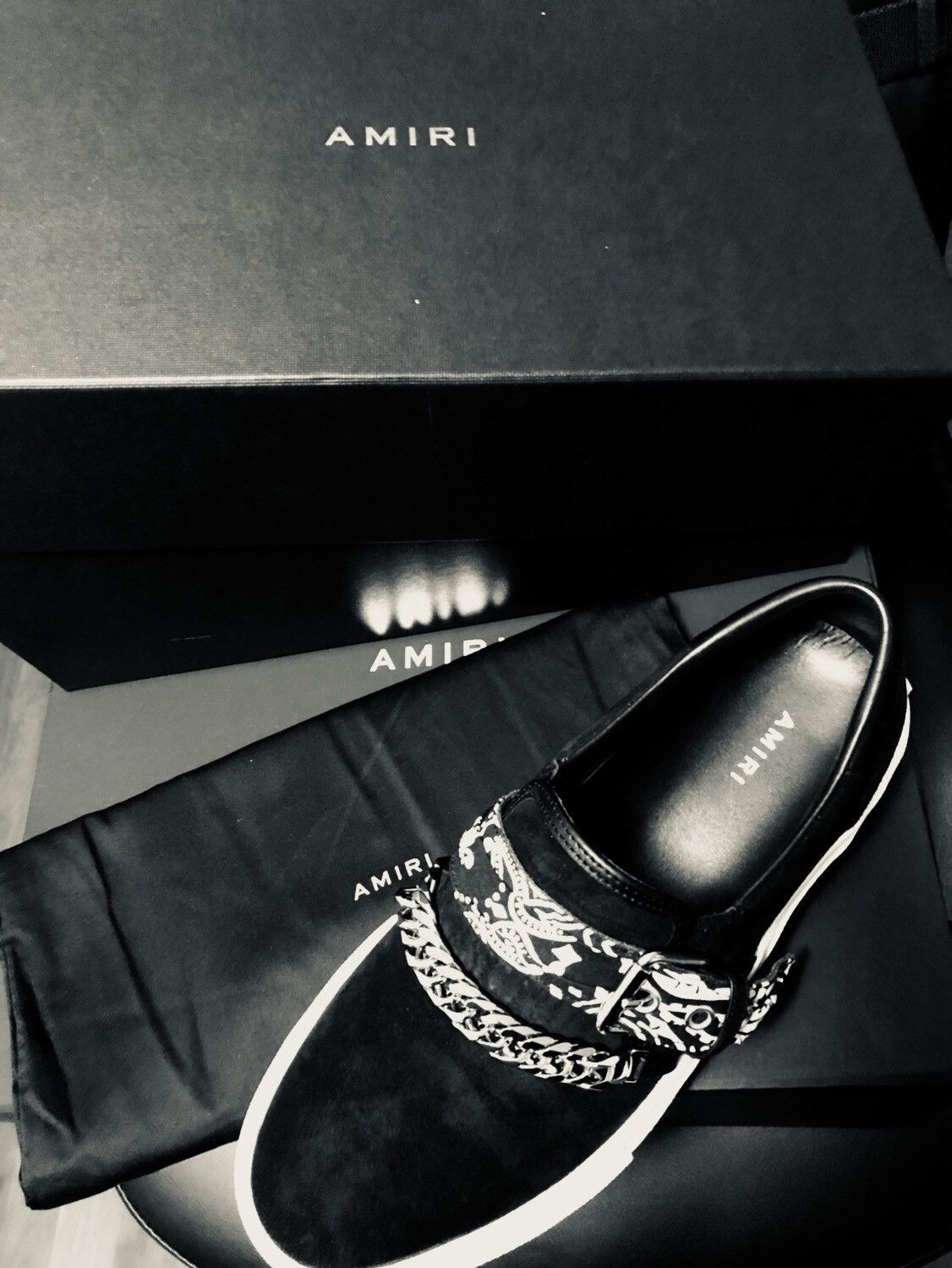 Amiri Amiri Chain Link Shoes | Grailed