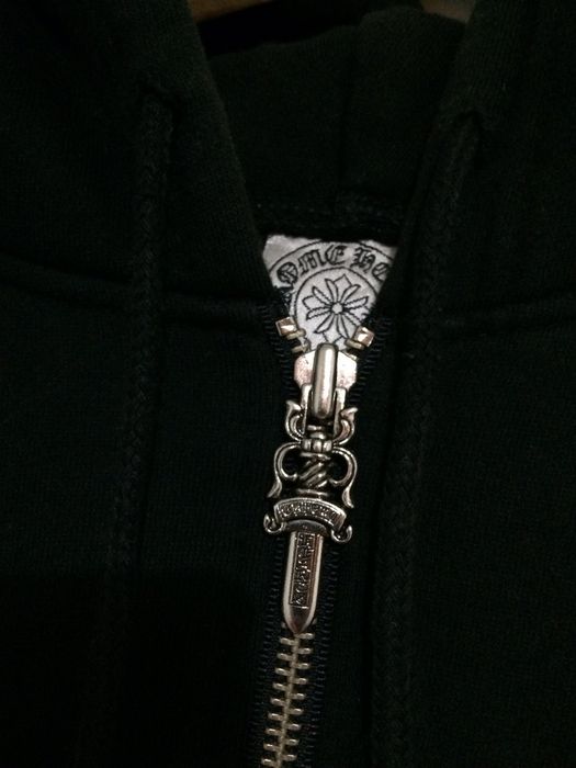 Chrome Hearts chrome hearts cross hoodie zipper | Grailed