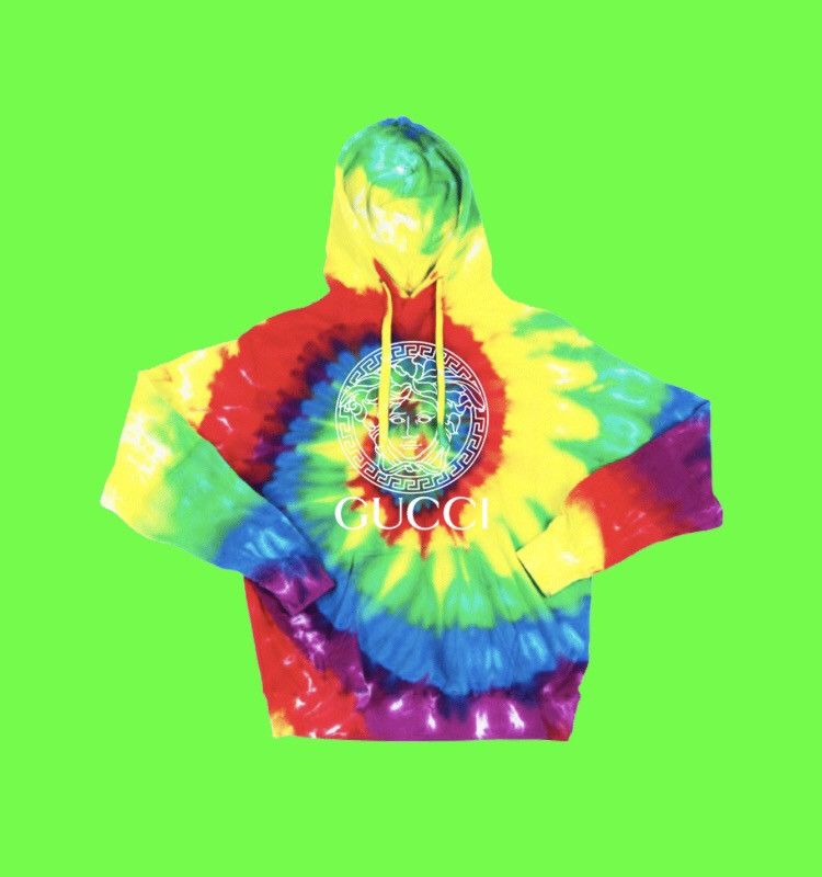 Pizza Slime Pizza slime tie dye Versace Gucci Louis channel | Grailed