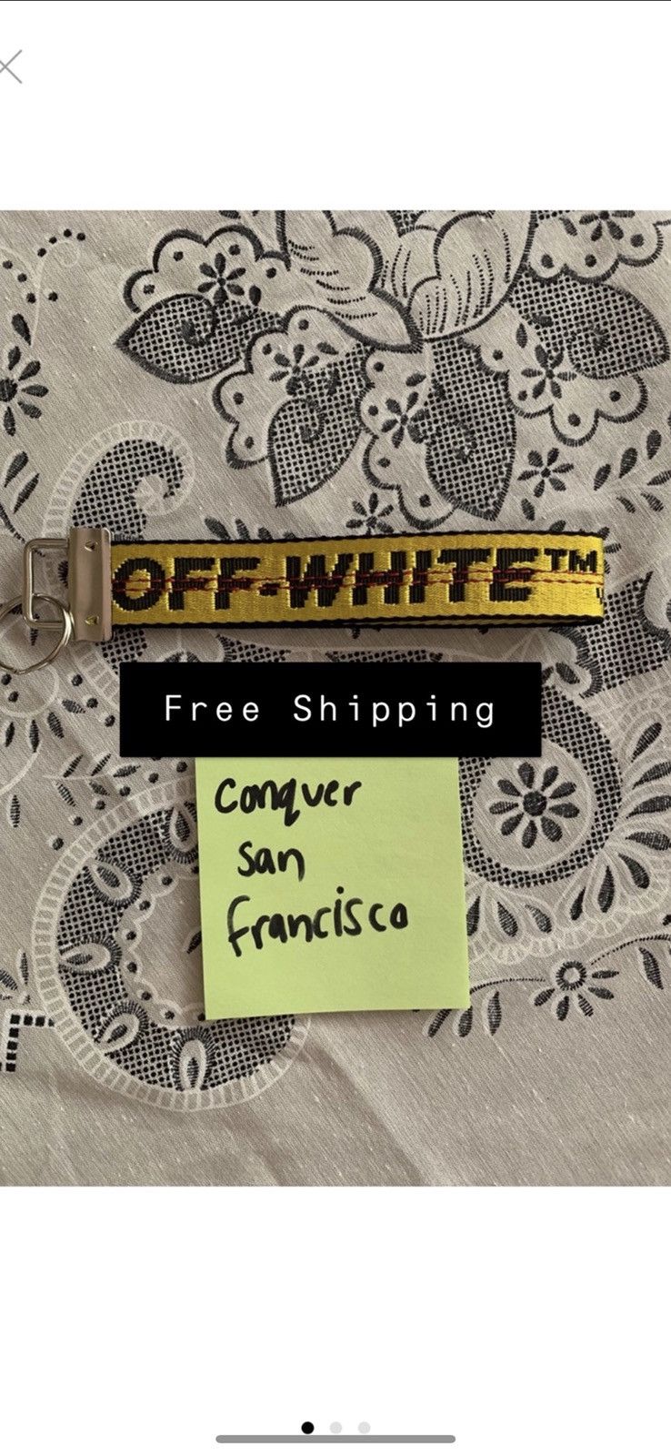 Off-White Off White Keychain Custom | Grailed