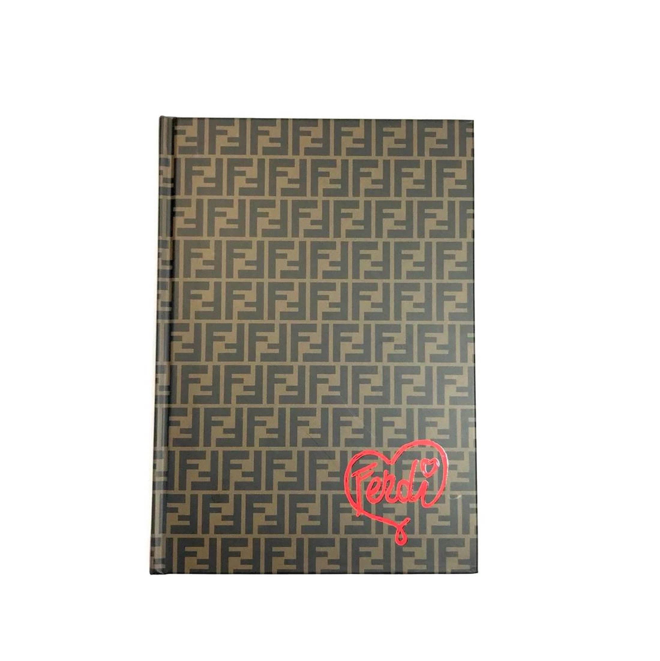 Fendi Limited Notebook Monogram & Sticker Set Composition Book | Grailed
