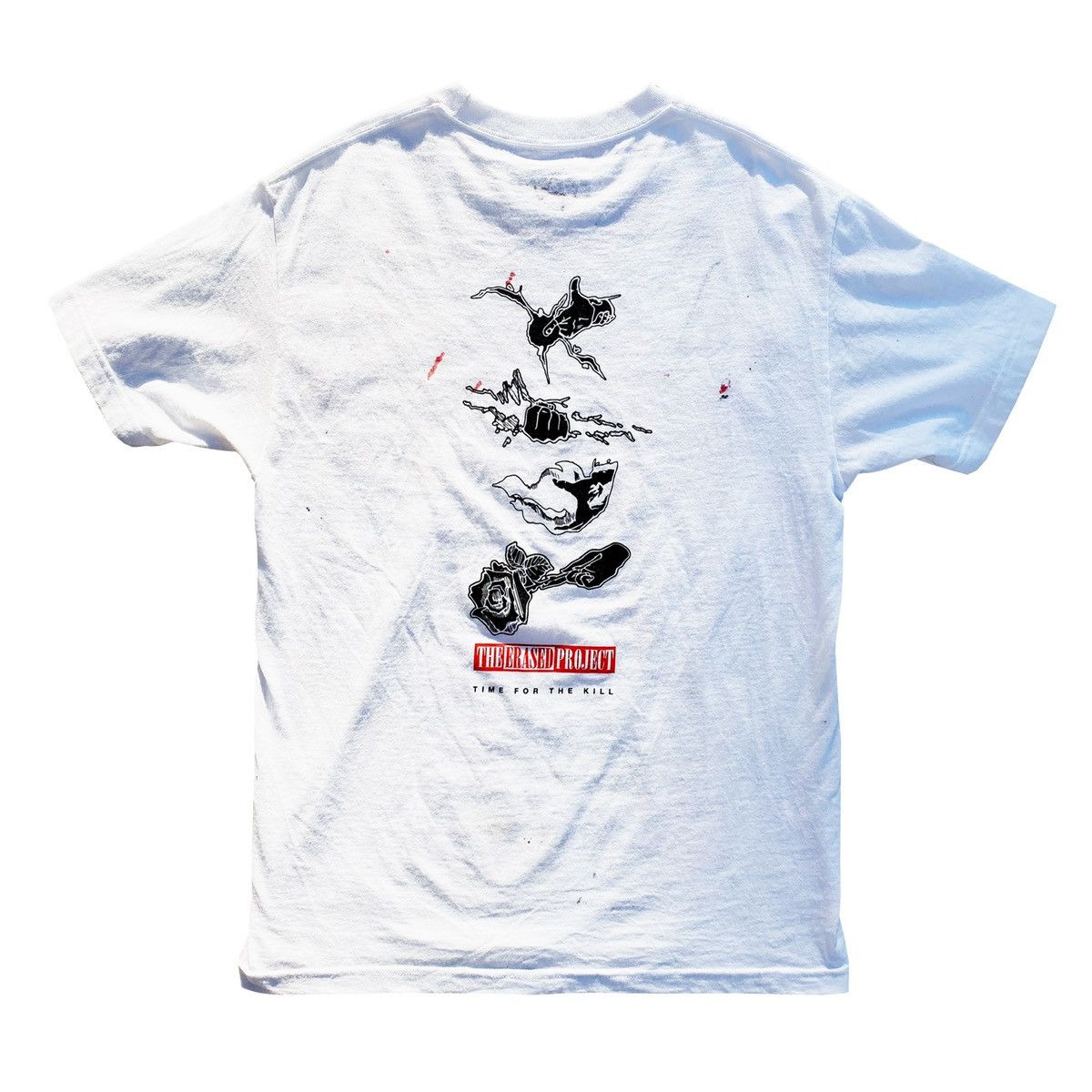 Japanese Brand Jun Inagawa 1 of 1 Destroy Anarchy Anime Spraypaint Tee ...