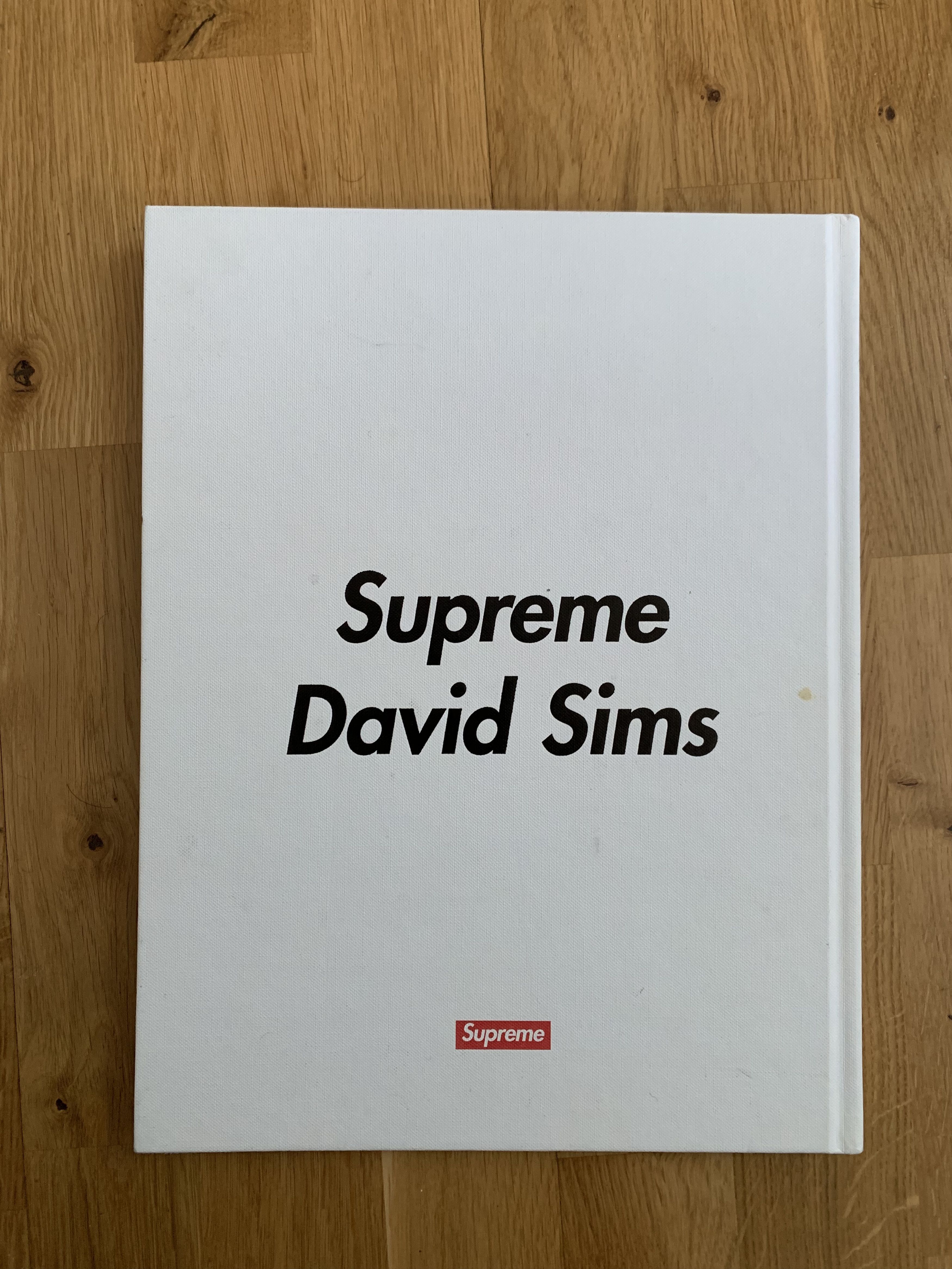 Supreme SIGNED Supreme David Sims Book with Poster | Grailed