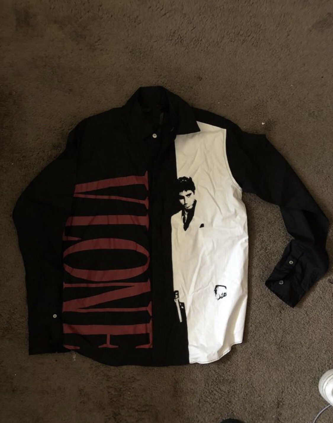 Vlone Vlone Scarface Button Up | Grailed