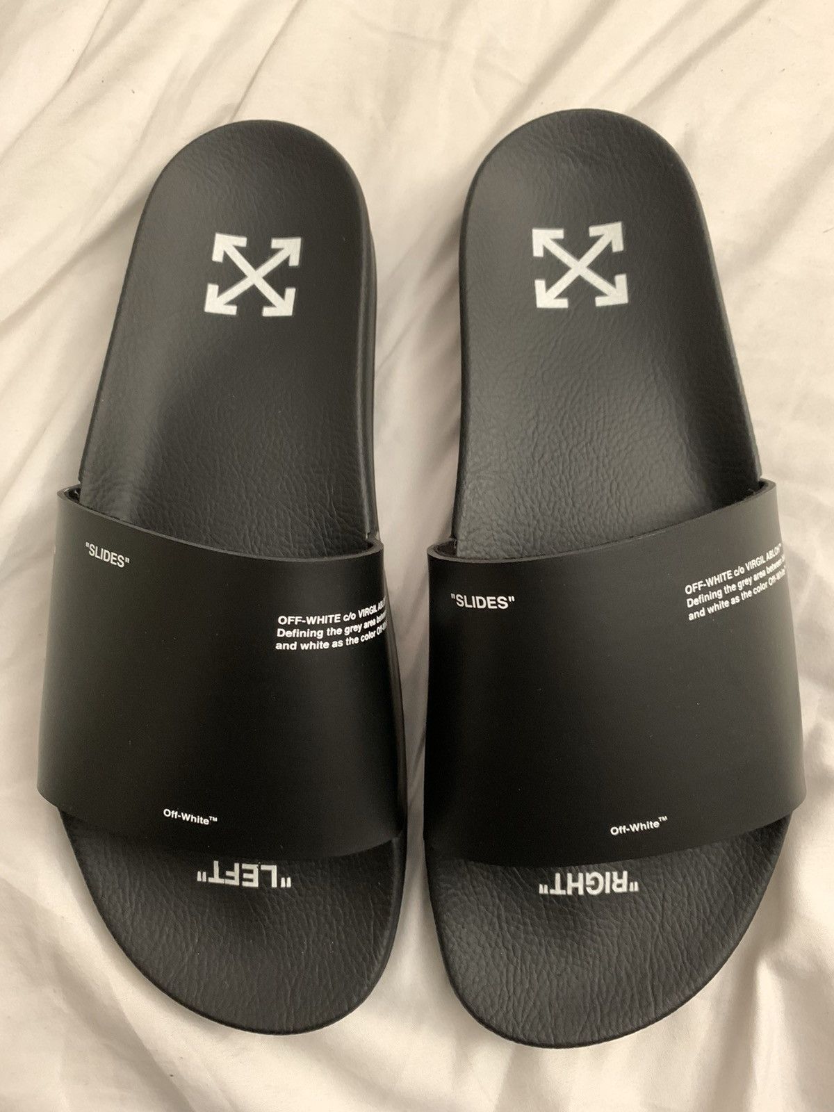 Off-White Off White Slides | Grailed