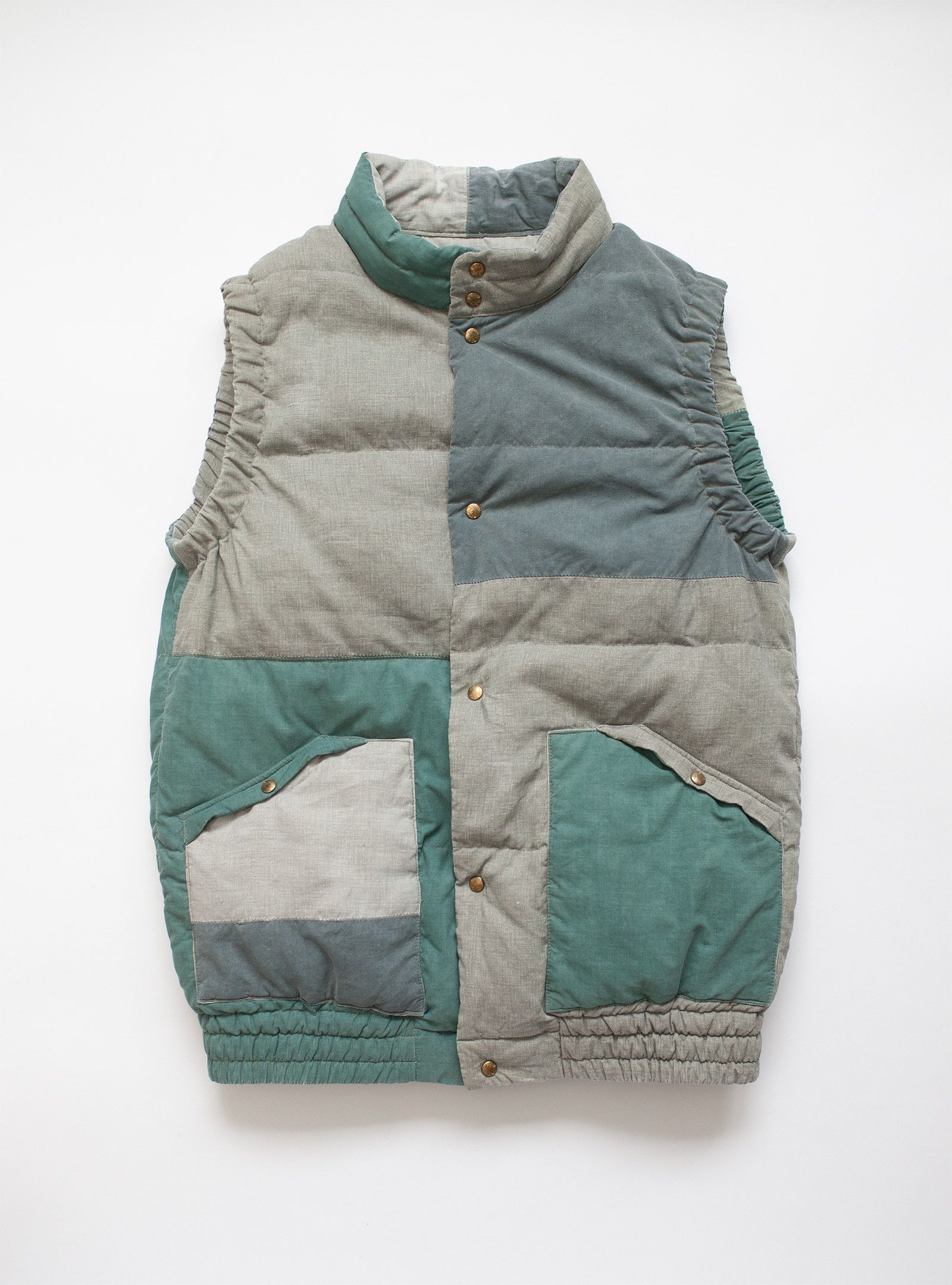 Visvim visvim Insulator Flux Patchwork Down Vest | Grailed