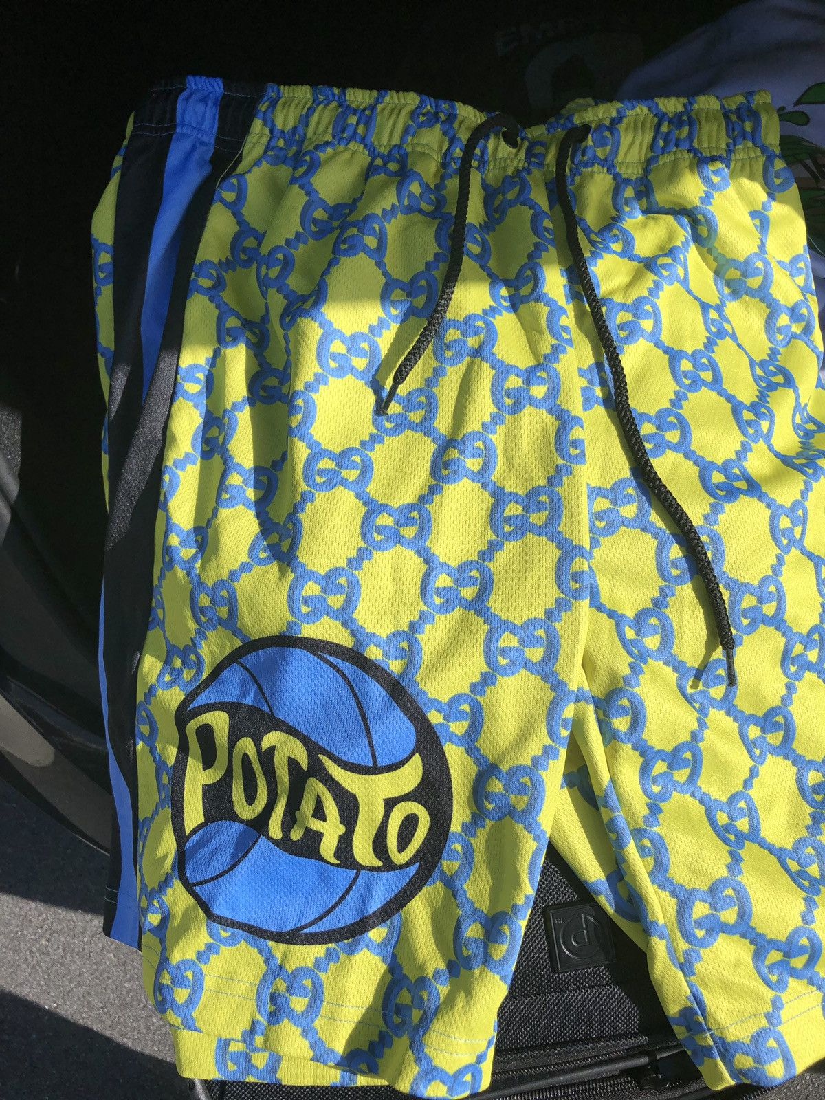 Imran Potato Imran Potato monogram shorts | Grailed