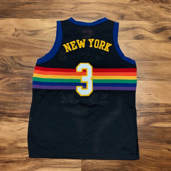 Supreme 2003 Supreme Nuggets New York Rainbow Skyline Basketball Jersey ...