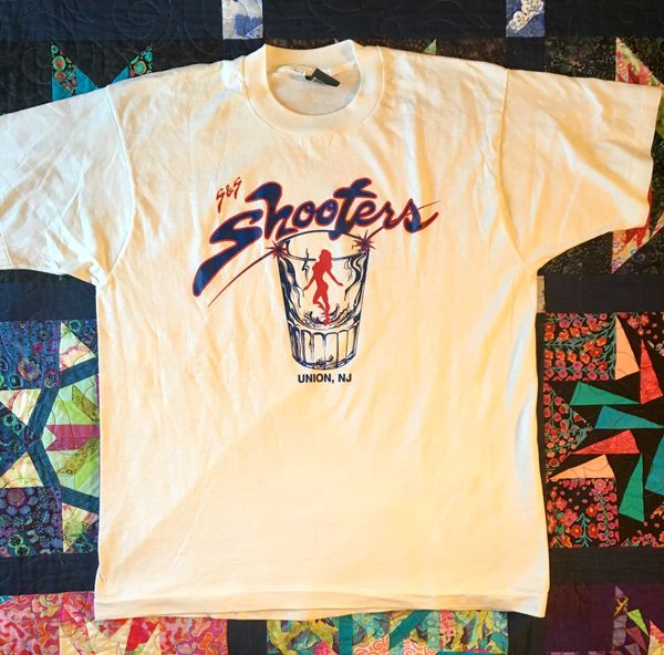 Vintage Vintage 80s Strip Club T Shirt S&S Shooters Union New Jersey ...