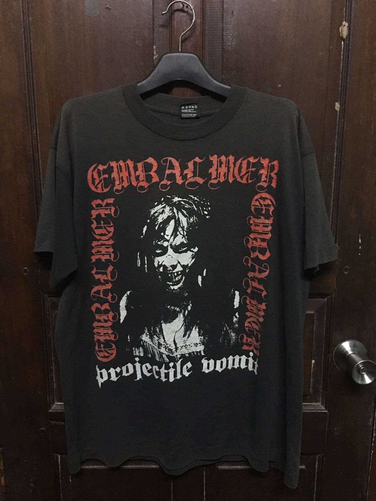 Band Tees × Vintage Power of rare EMBALMER DEATH METAL famous scary ...