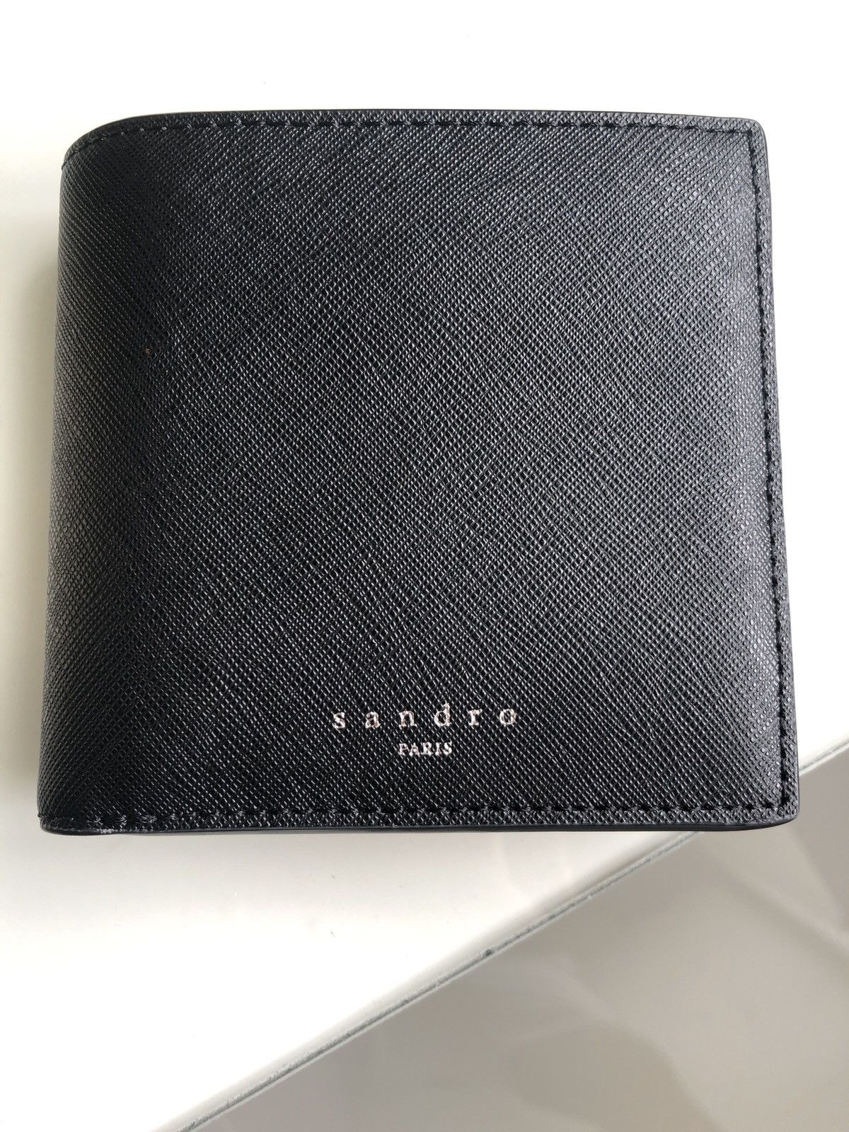 Sandro Sandro Paris Saffiano Leather Bifold Wallet | Grailed