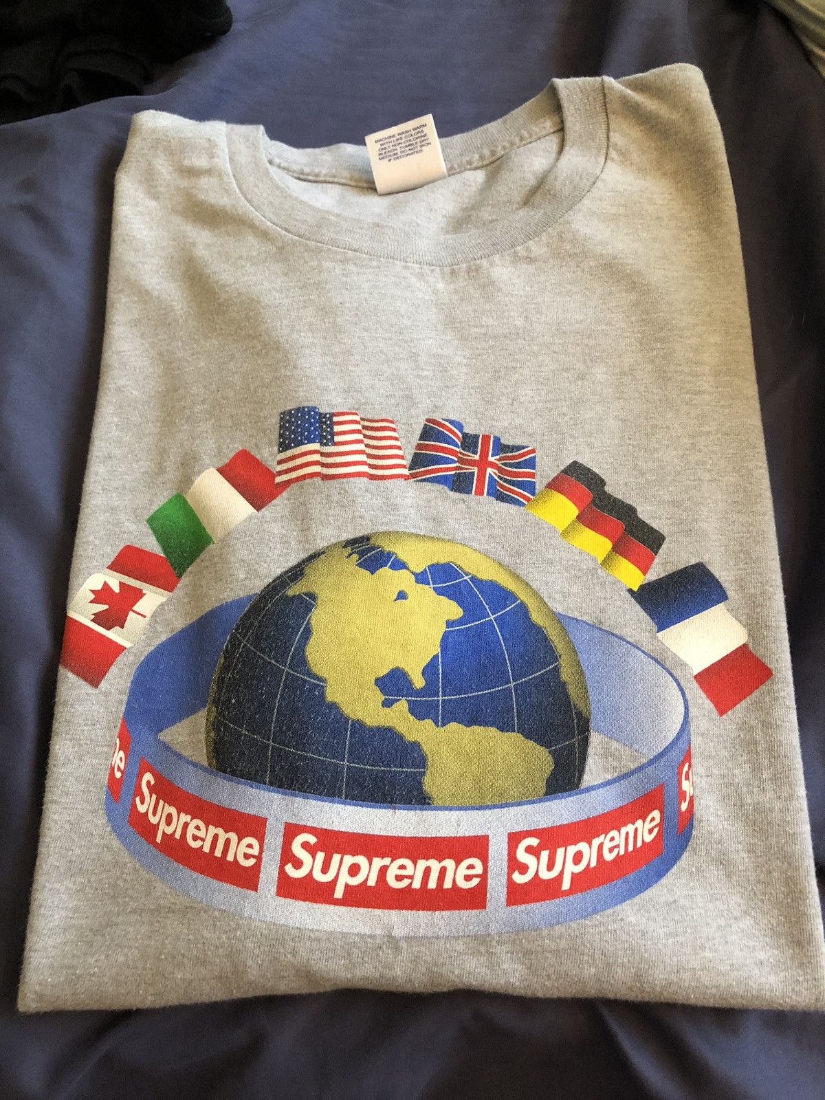 Supreme Supreme flags long sleeve | Grailed