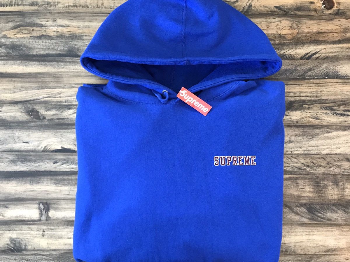 Supreme Supreme Blue hoodie | Grailed