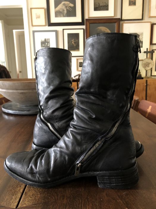 Carol Christian Poell CCP Prosthetic Black Tornado Boots | Grailed