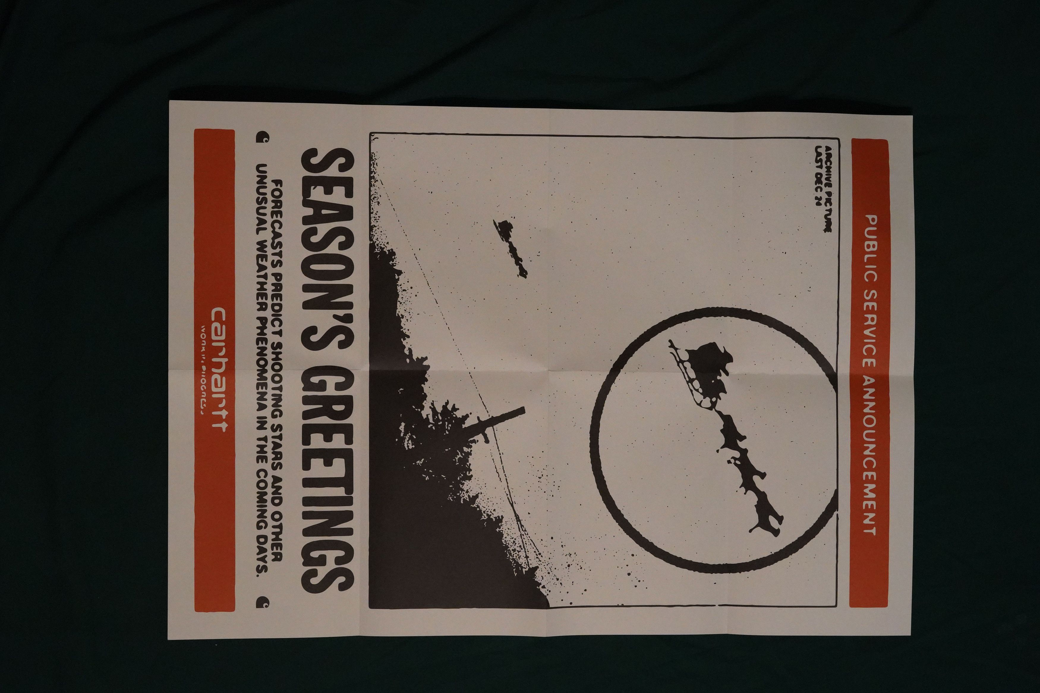 Carhartt Wip Carhartt Wip poster | Grailed