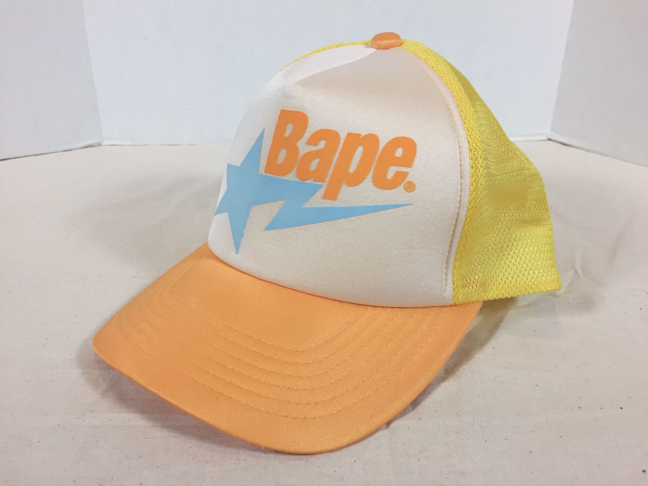 Bape Classic Logo Trucker Cap | Grailed