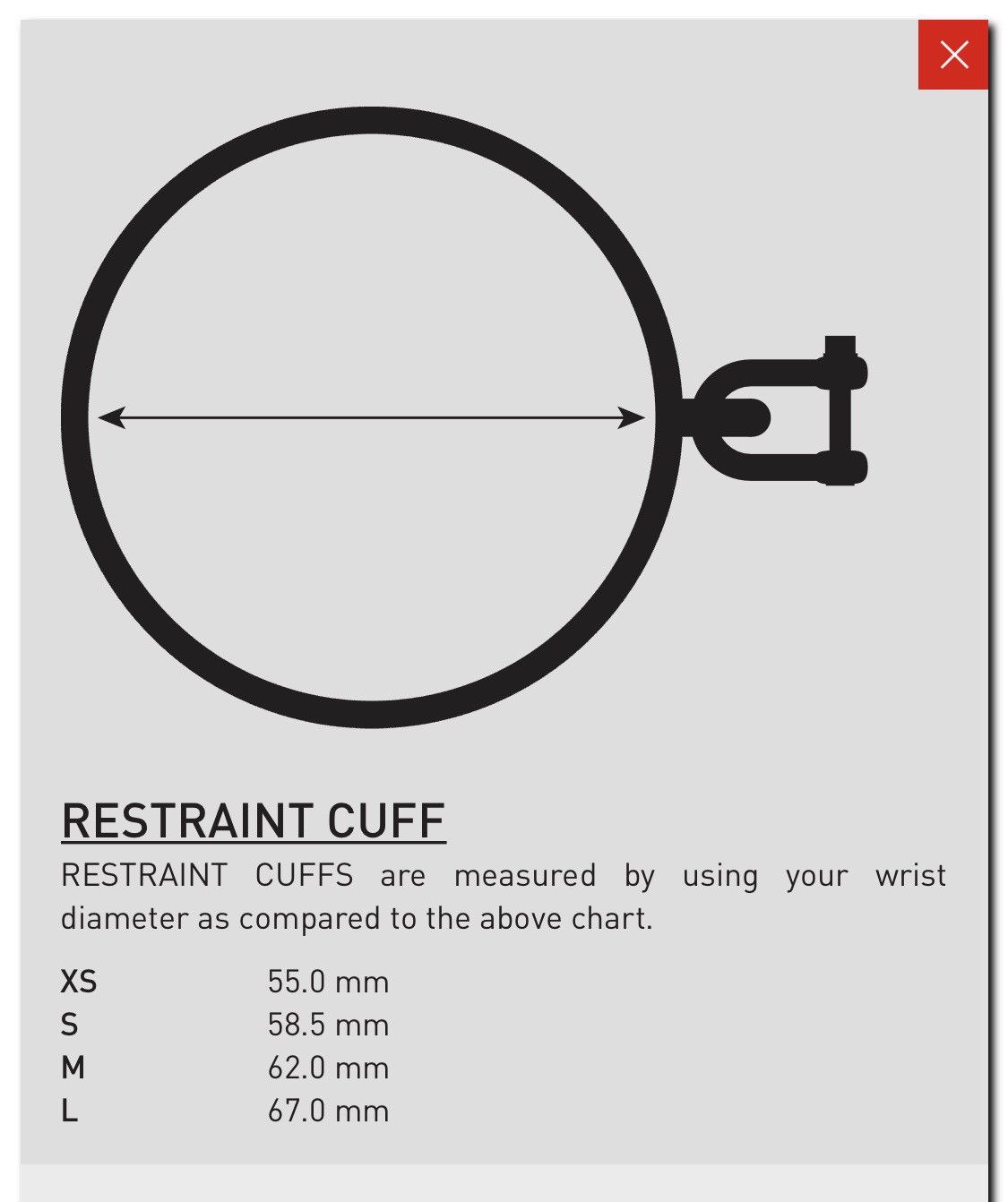 Parts Of Four Black Restraint Cuff | Grailed