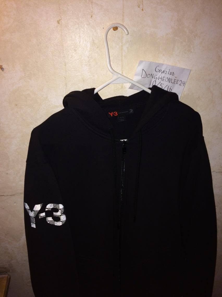 Y-3 × Yohji Yamamoto Y-3 Reflective Logo Hoodie | Grailed