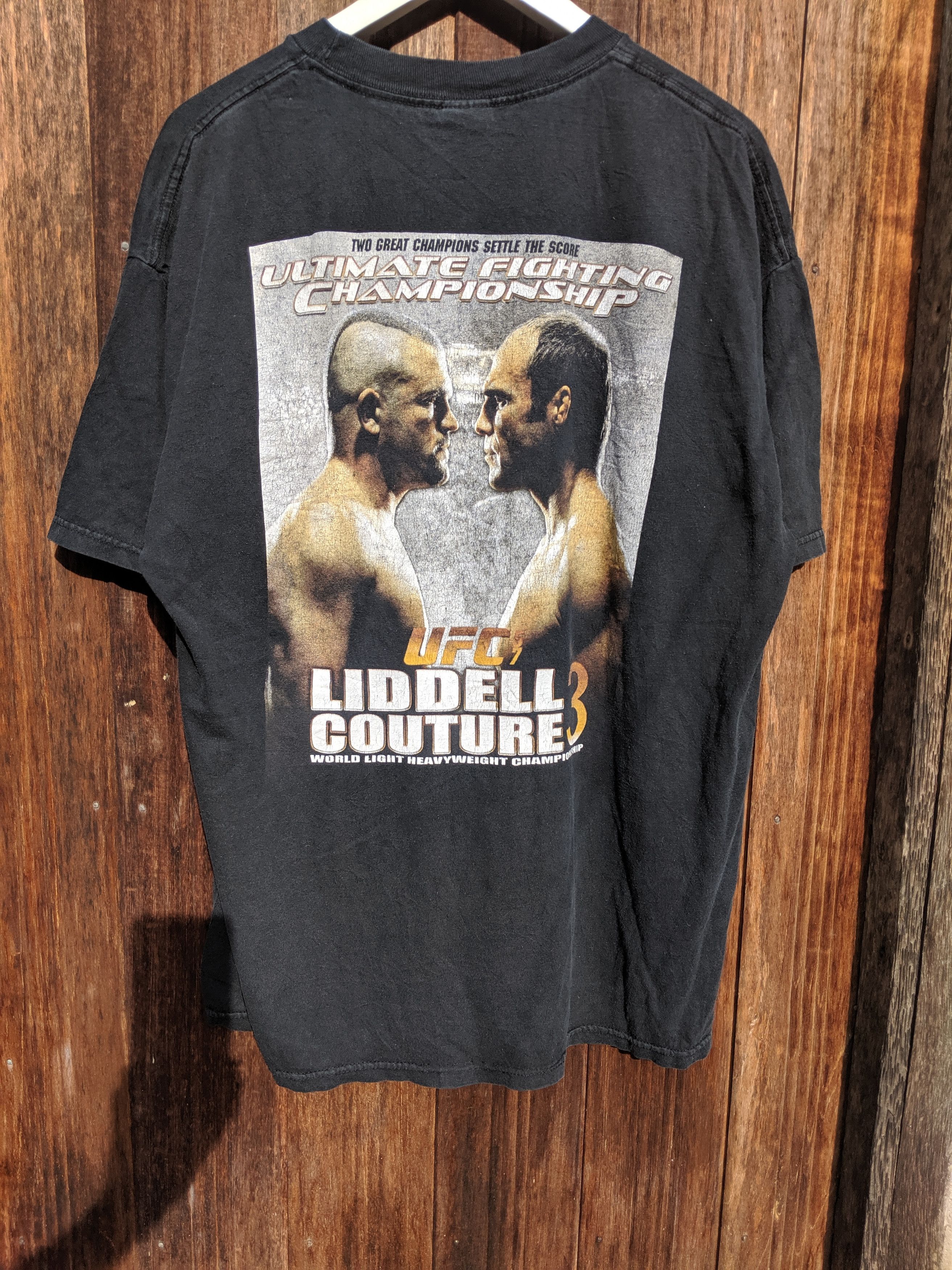 Vintage vintage early 00s UFC Liddle Couture World Light Heavyweight ...