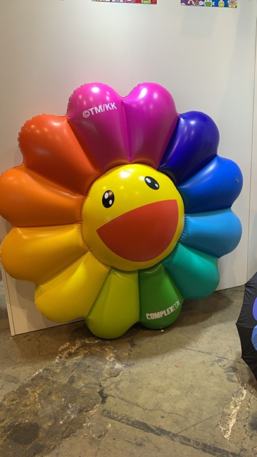 Takashi Murakami Takashi Murakami Pool Float Flower Complexcon Chicago MCA | Grailed