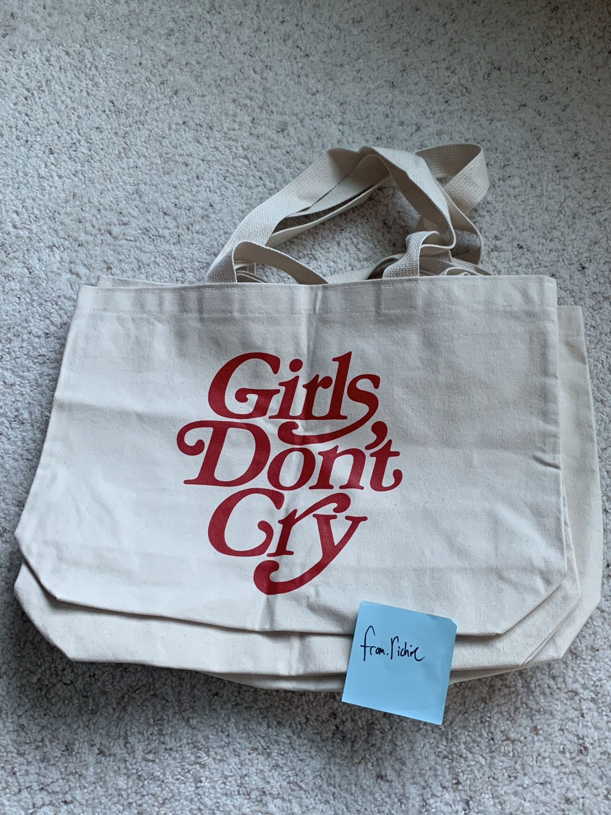 Takashi Murakami Verdy Girls Don’t Cry Tote x Complexcon | Grailed