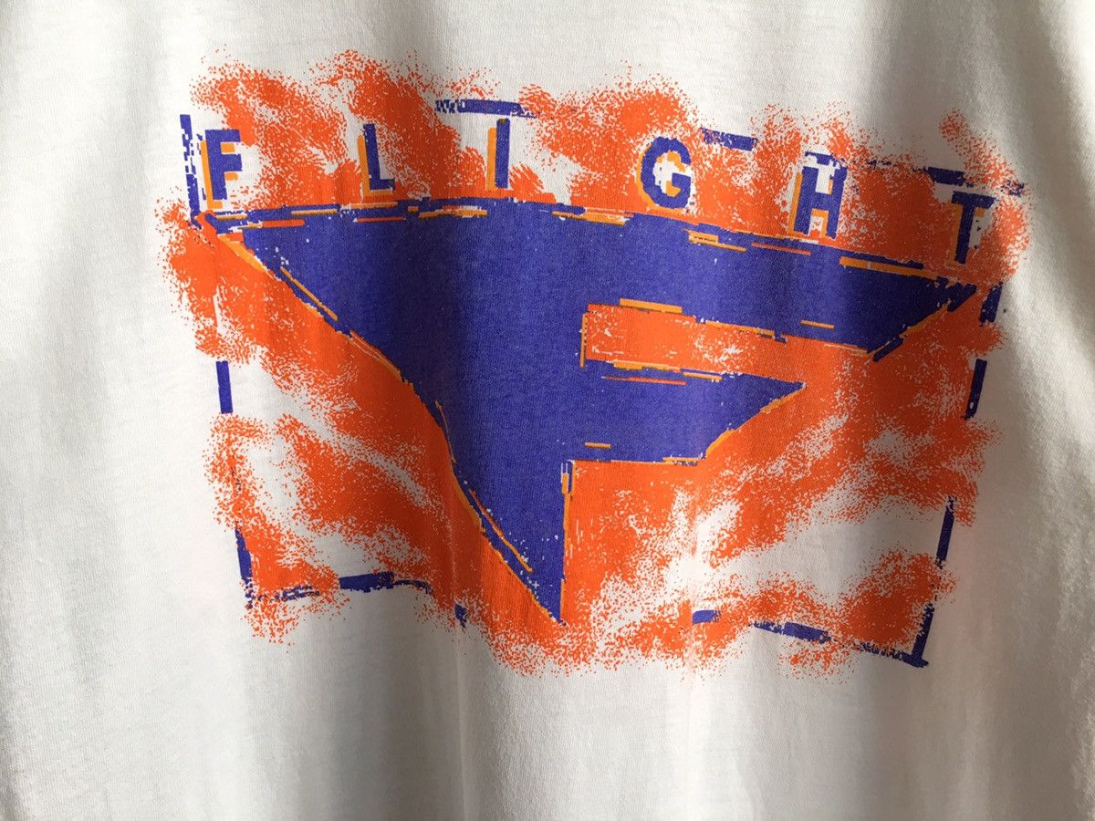 Nike Vintage 90s NIKE Flight Logo Print White Tshirt Size L | Grailed