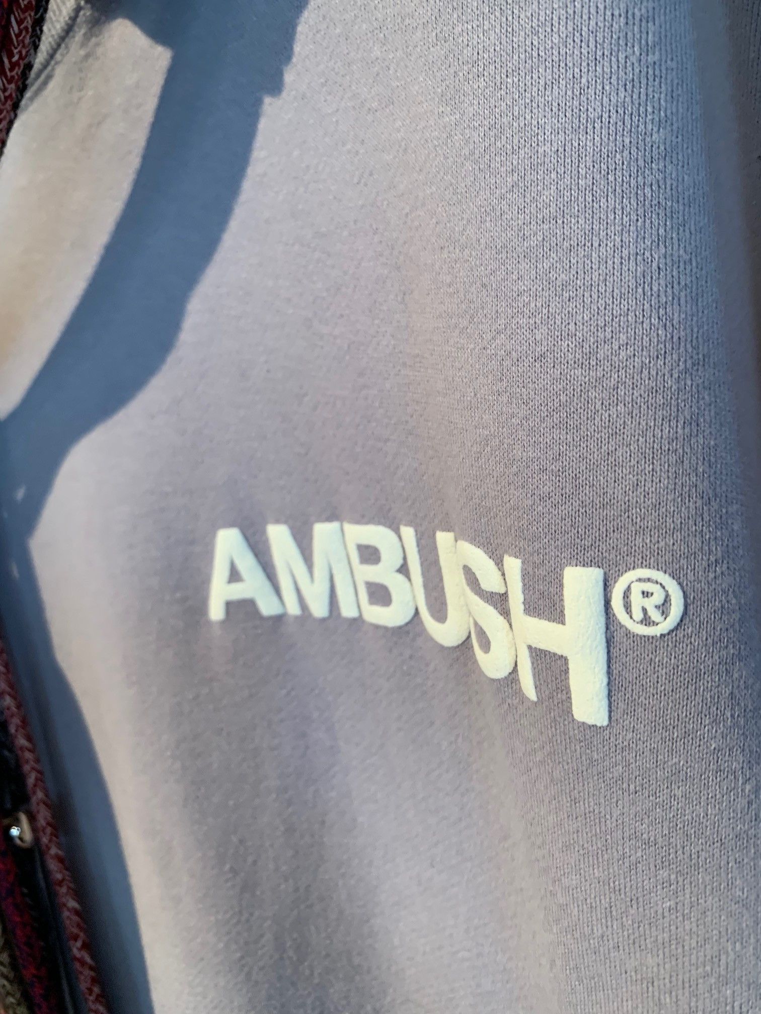 Ambush Design Ambush Grey Multiple String Tie Hoodie | Grailed