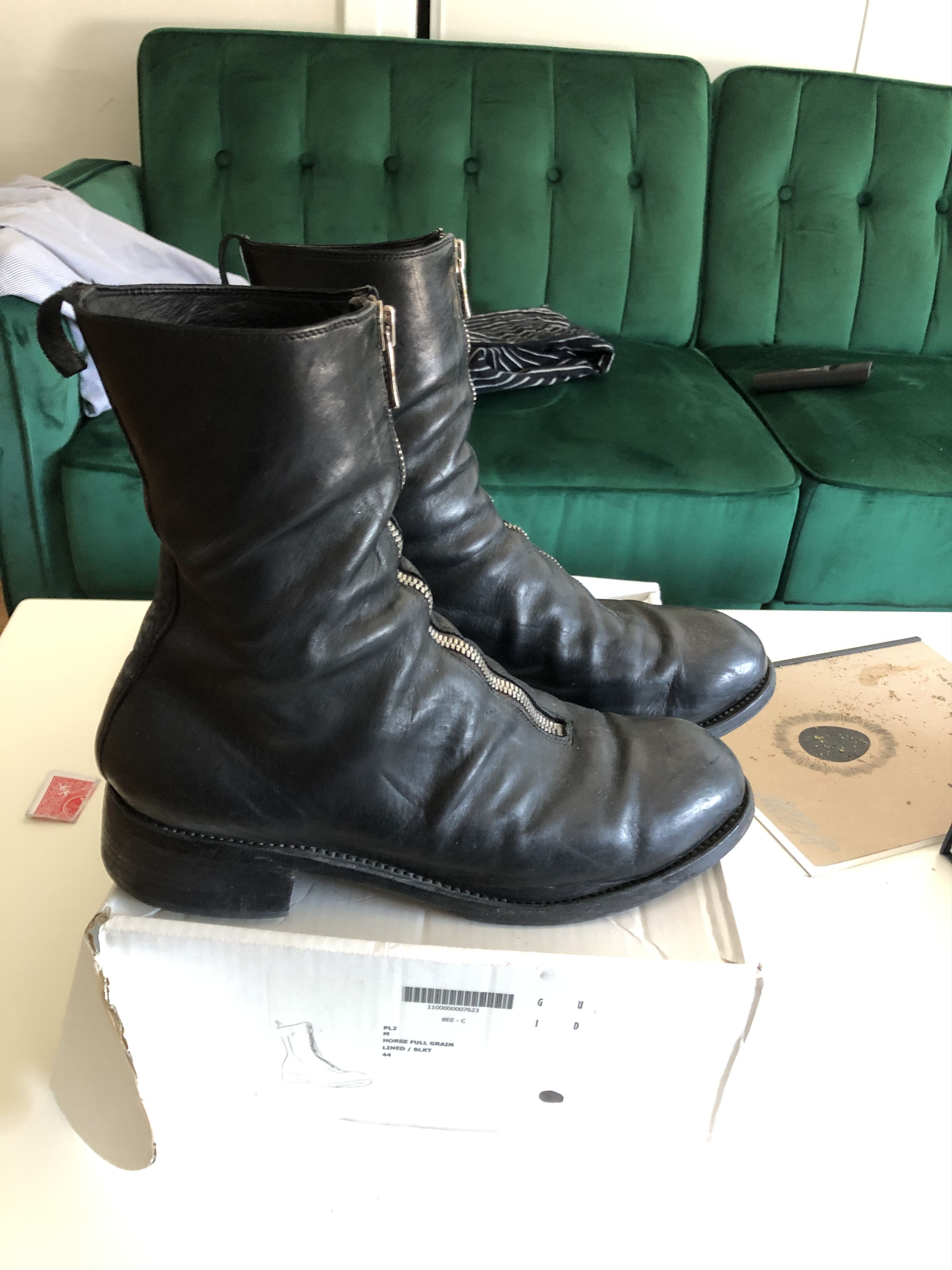 Guidi Guidi PL2 full grain horse leather front zip boots | Grailed