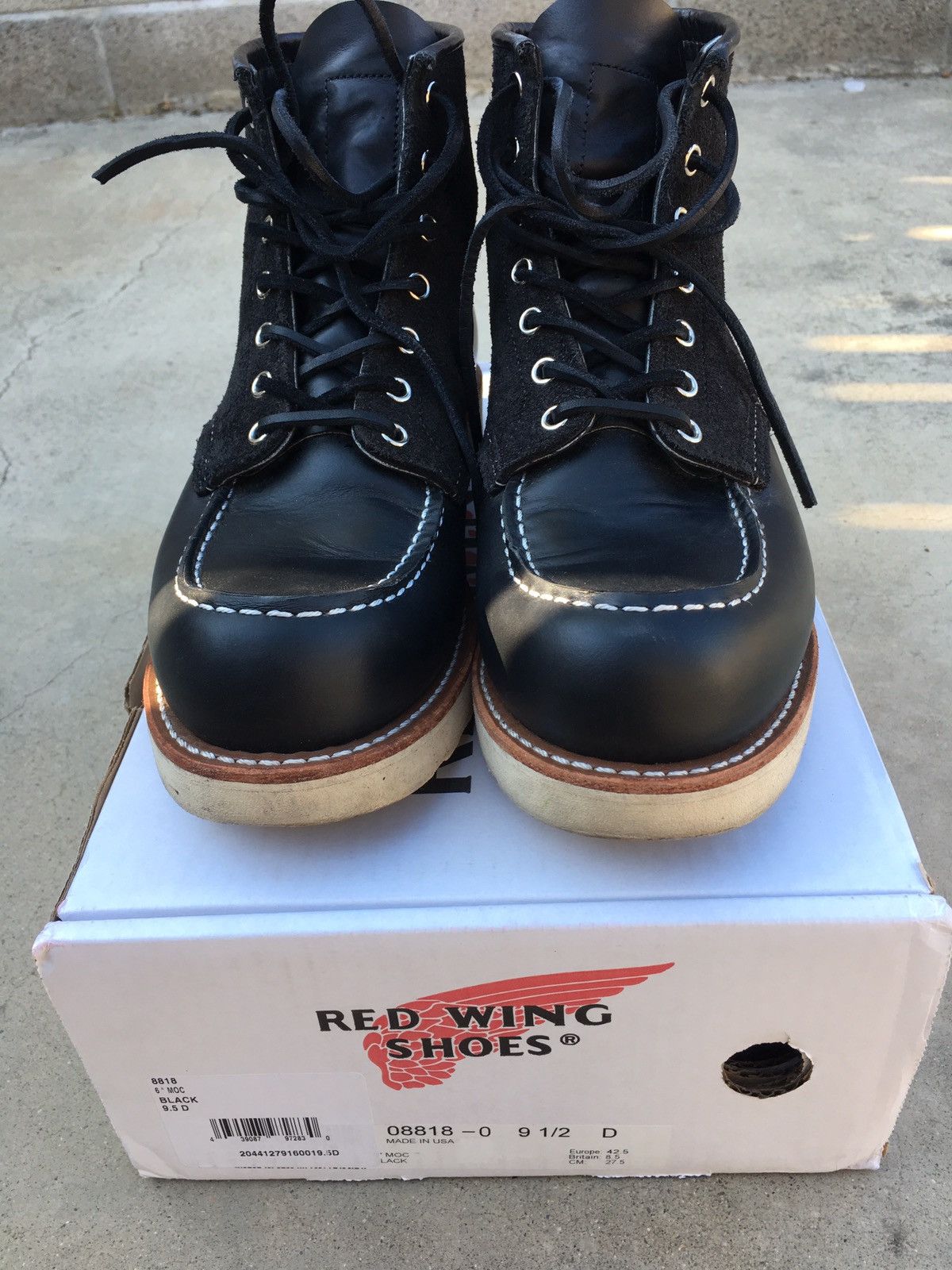 Red Wing Limited Edition Red Wing 8818 Black Chrome/Black Abilene | Grailed