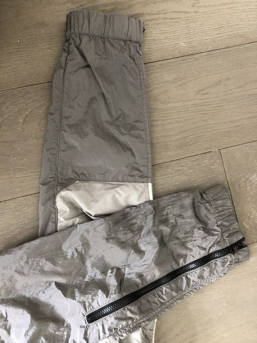 Stone Island Silver Overalls | Grailed