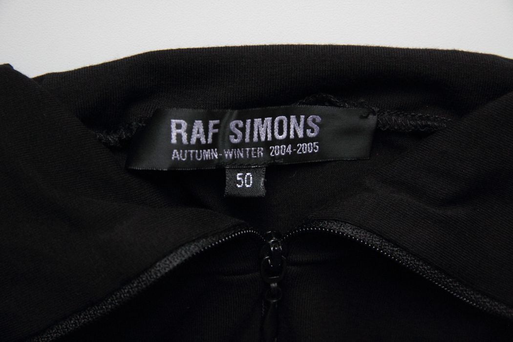 Raf Simons RAF SIMONS WAVES AW04 TURTLENECK + R ON CHEST FLUO + ZIP ...
