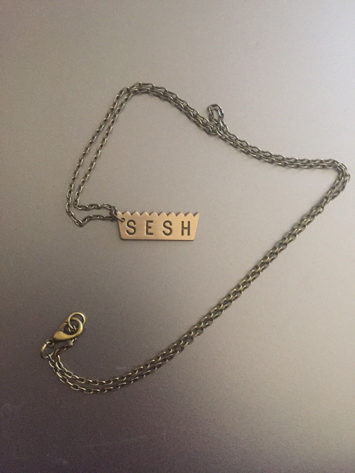 TeamSESH BRAND NEW TEAMSESH BONES CROWN LOGO CHAIN NECKLACE SESH RARE ...