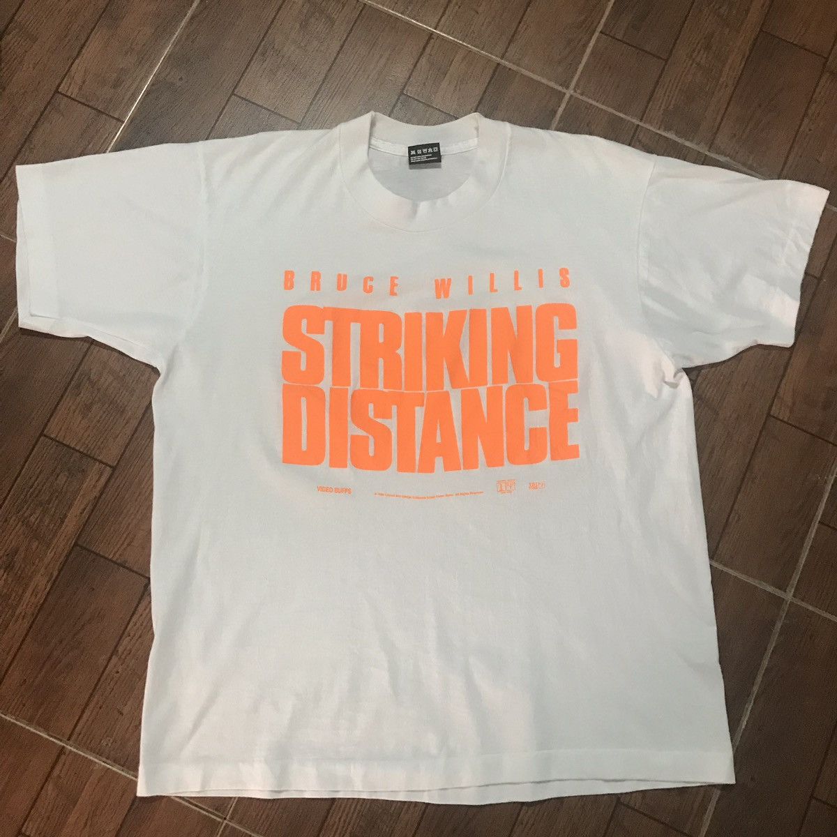 Movie × Planet Hollywood × Vintage Rare Vintage 1994 Striking Distance ...
