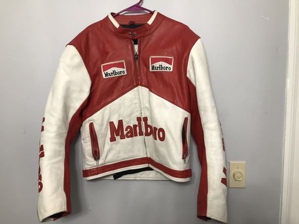 Marlboro Marlboro Motorcycle Racing Leather Jacket | Grailed