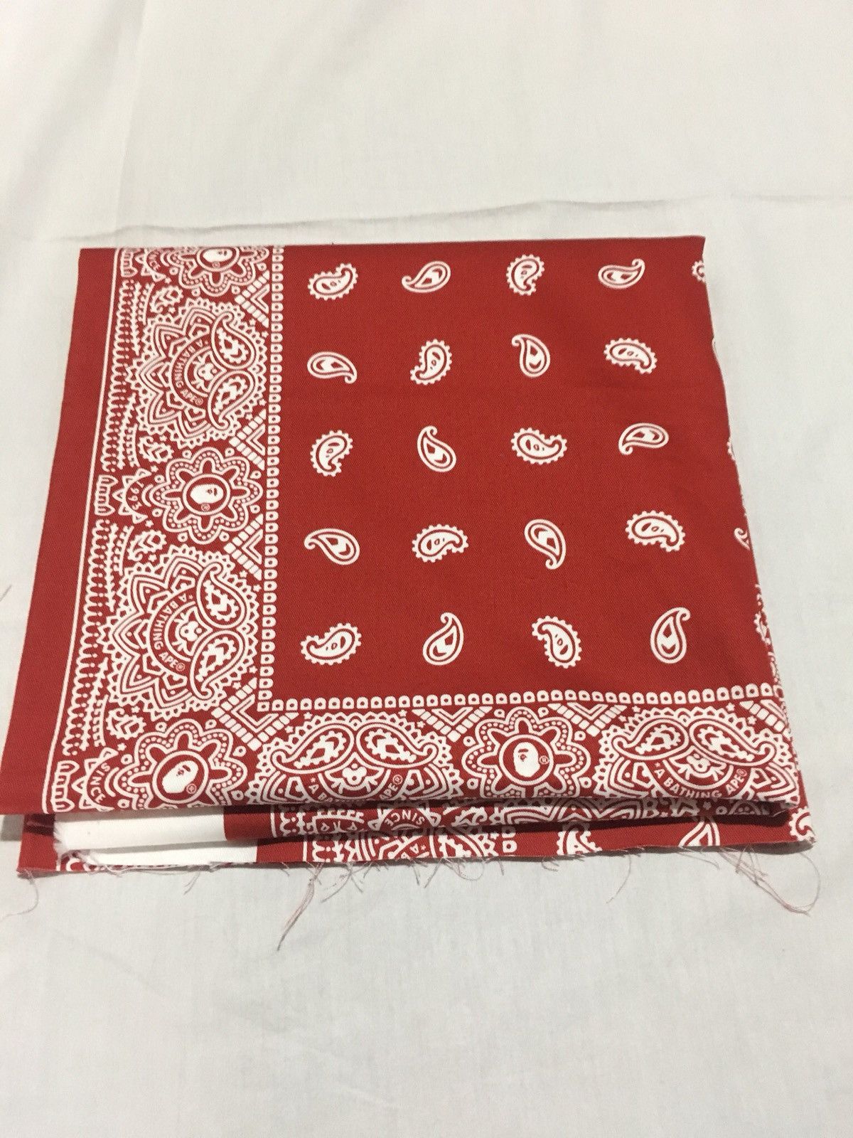 Bape Bape Factory Bandana Fabric | Grailed