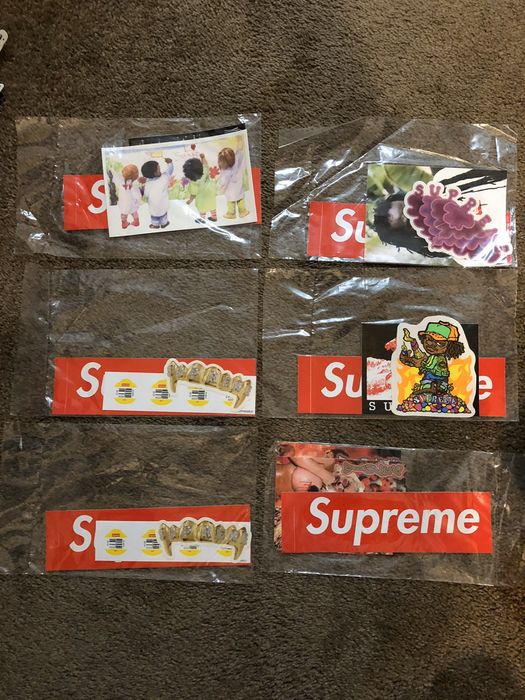 Supreme Supreme Sticker Pack (ASSORTED) | Grailed