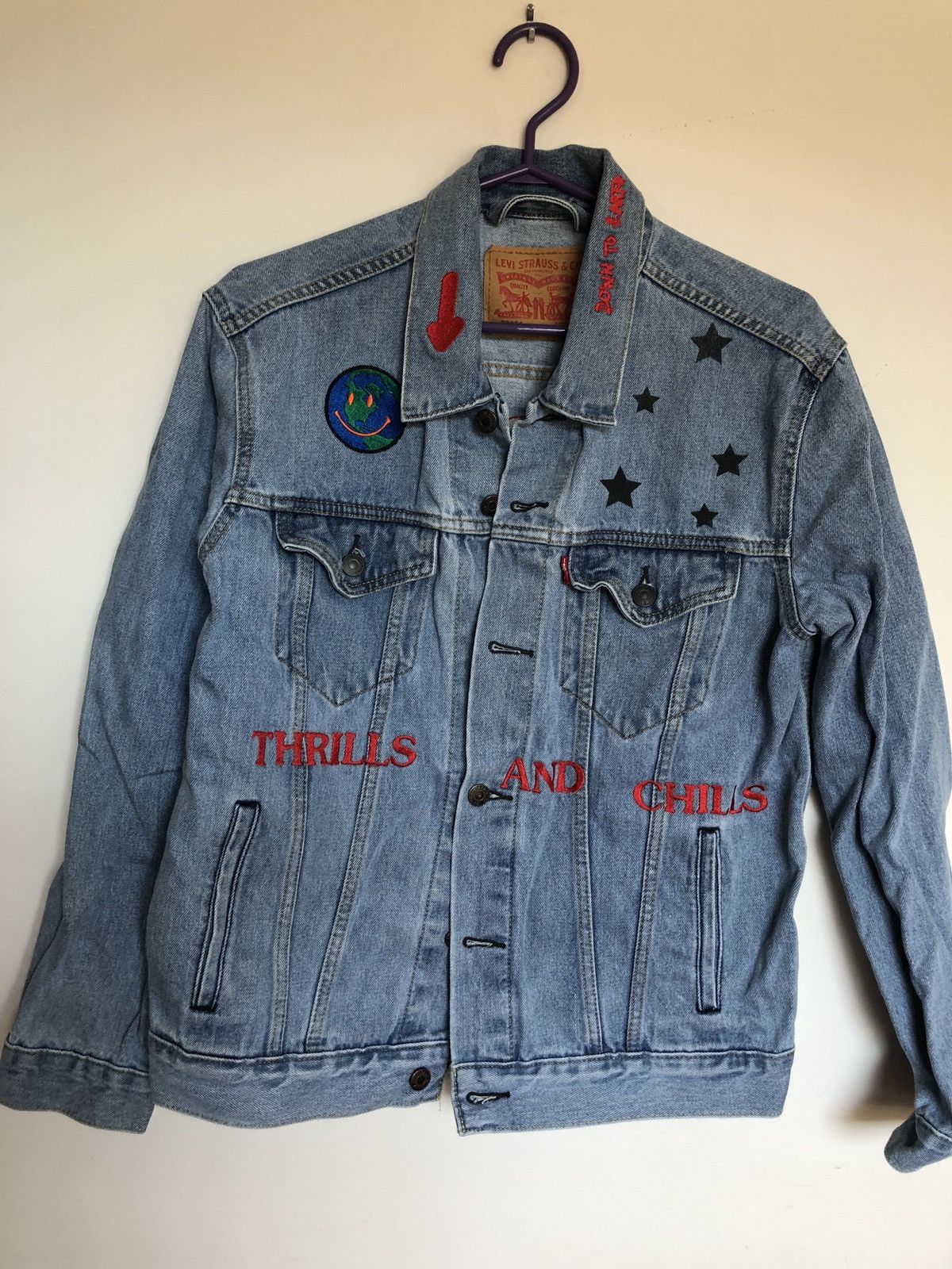 Levi's × Travis Scott Astroworld Denim Jacket - RARE | Grailed