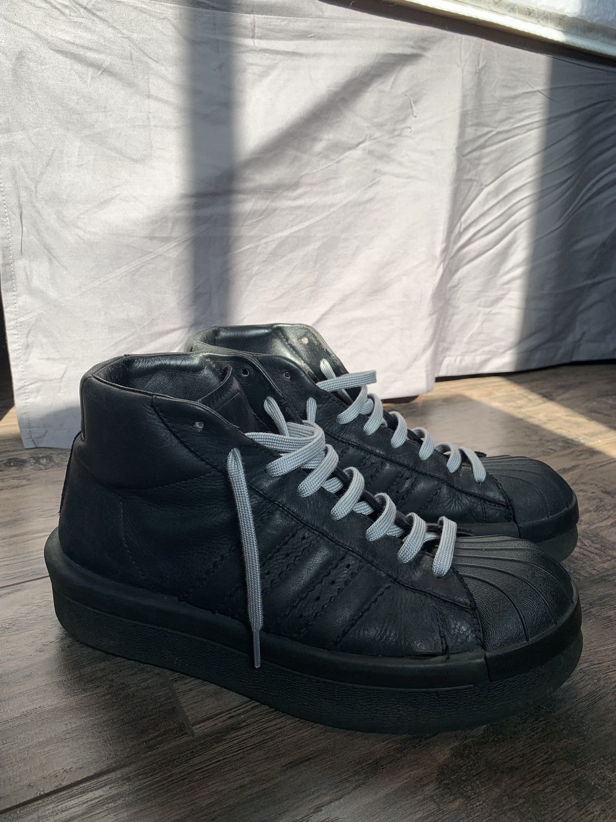 Rick Owens × Rick Owens Drkshdw Rick Owens Adidas Mastodon shell toe ...