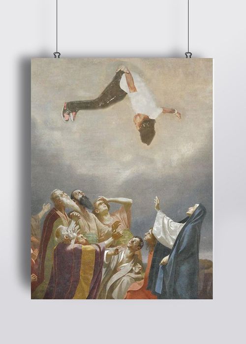 Playboi Carti Carti Flip Die Lit Abstract Art Print Posters x2 Pack ...