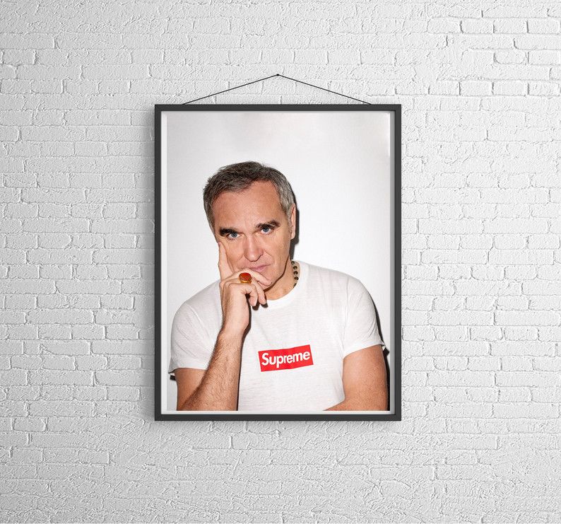 Morrissey × Supreme Morrissey Supreme Poster Print | Grailed
