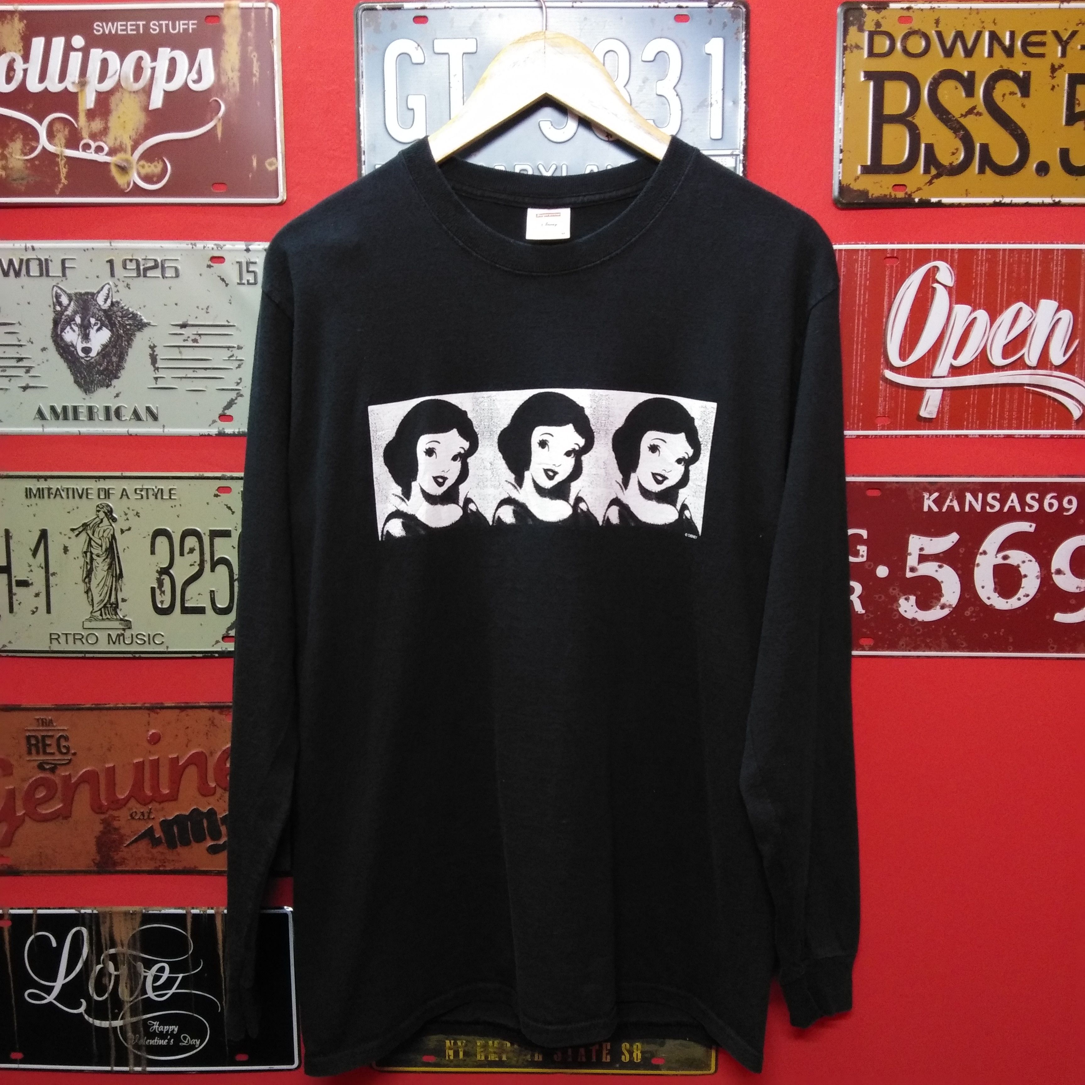 Supreme SUPREME X DISNEY SNOW WHITE GIMME LONG SLEEVE SHIRT | Grailed