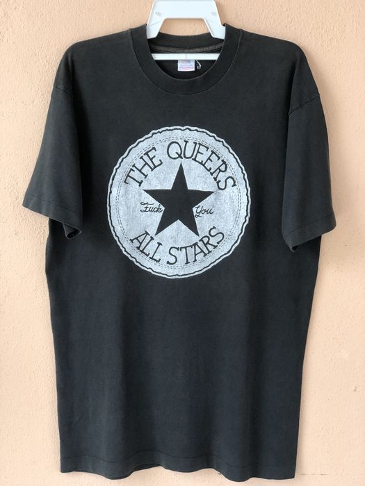 Vintage Vintage 90s The Queers All Stars American Punk Rock Band Tee ...