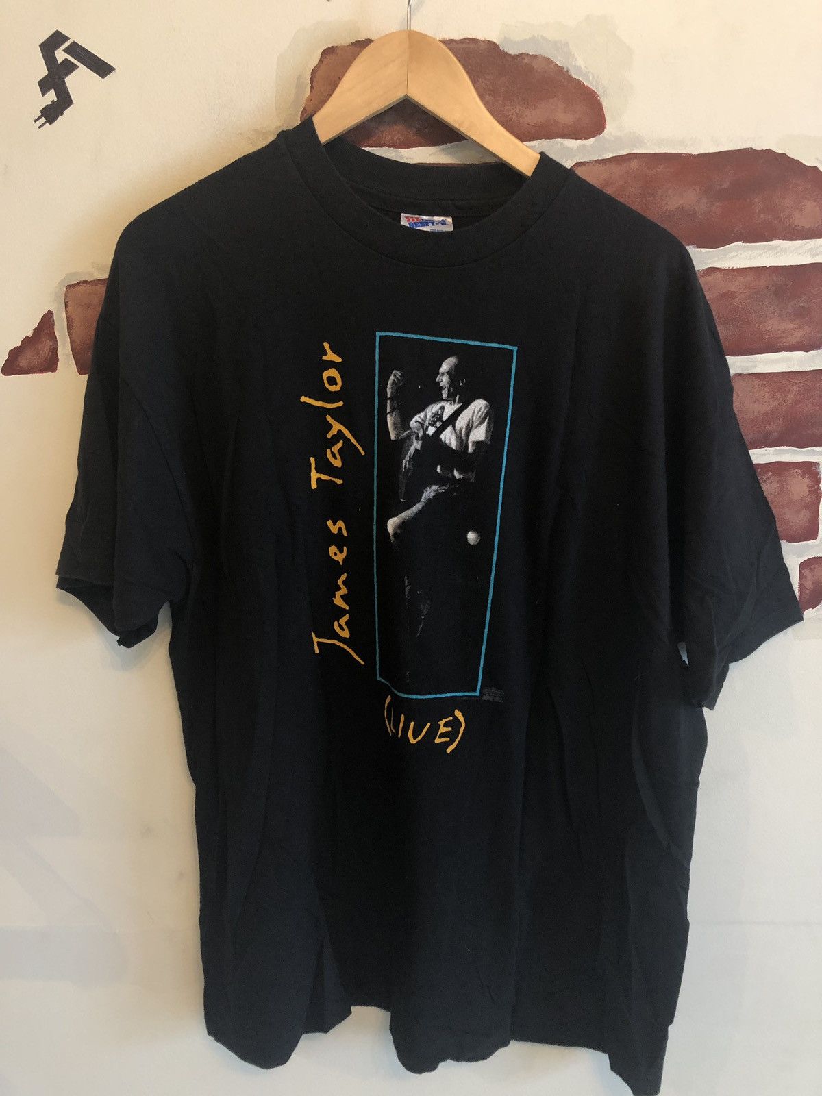 Band Tees × Made In Usa × Vintage 1994 James Taylor Tee Shirt Vintage ...