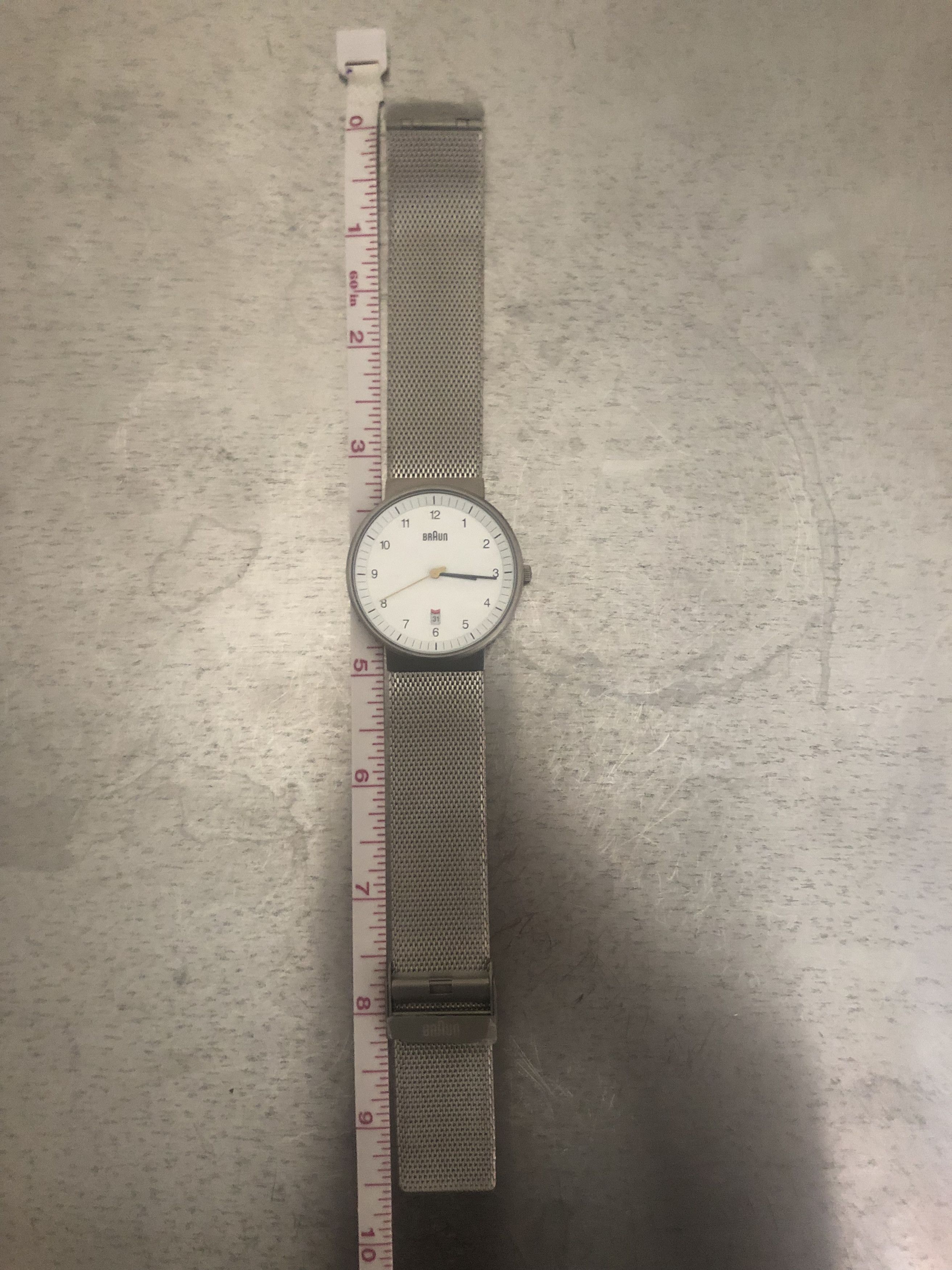 Braun Braun - Dieter Rams Designed Watch | Grailed