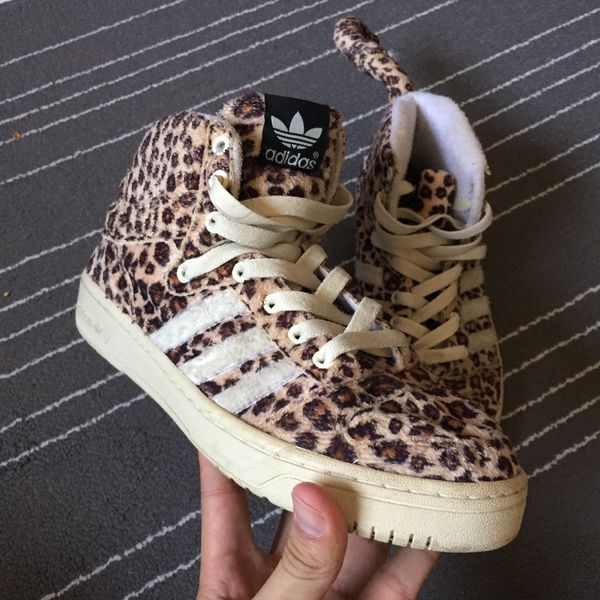 Adidas Adidas Jeremy Scott Leopard Tail Shoes | Grailed