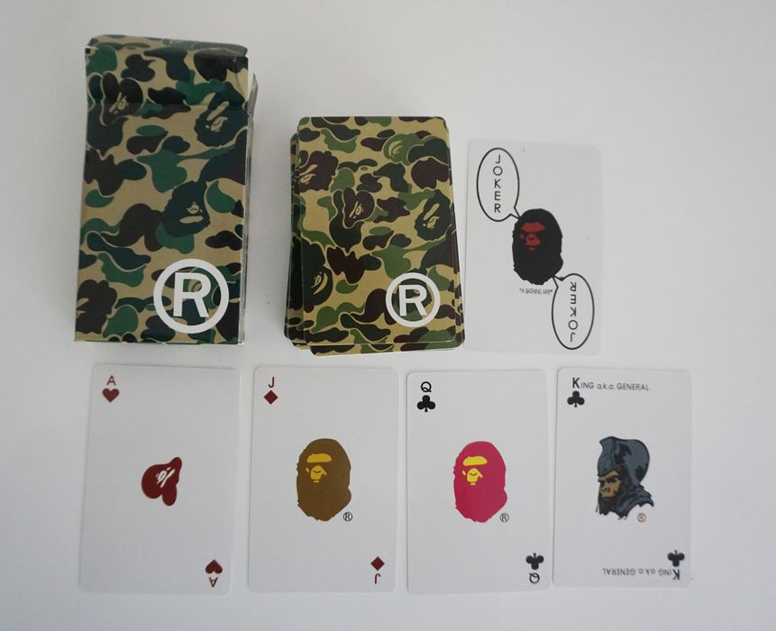 Bape BAPE Playing Custom Cards | Grailed