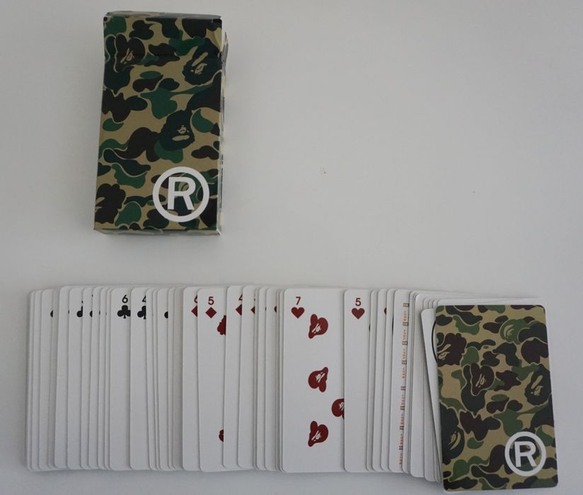 Bape BAPE Playing Custom Cards | Grailed